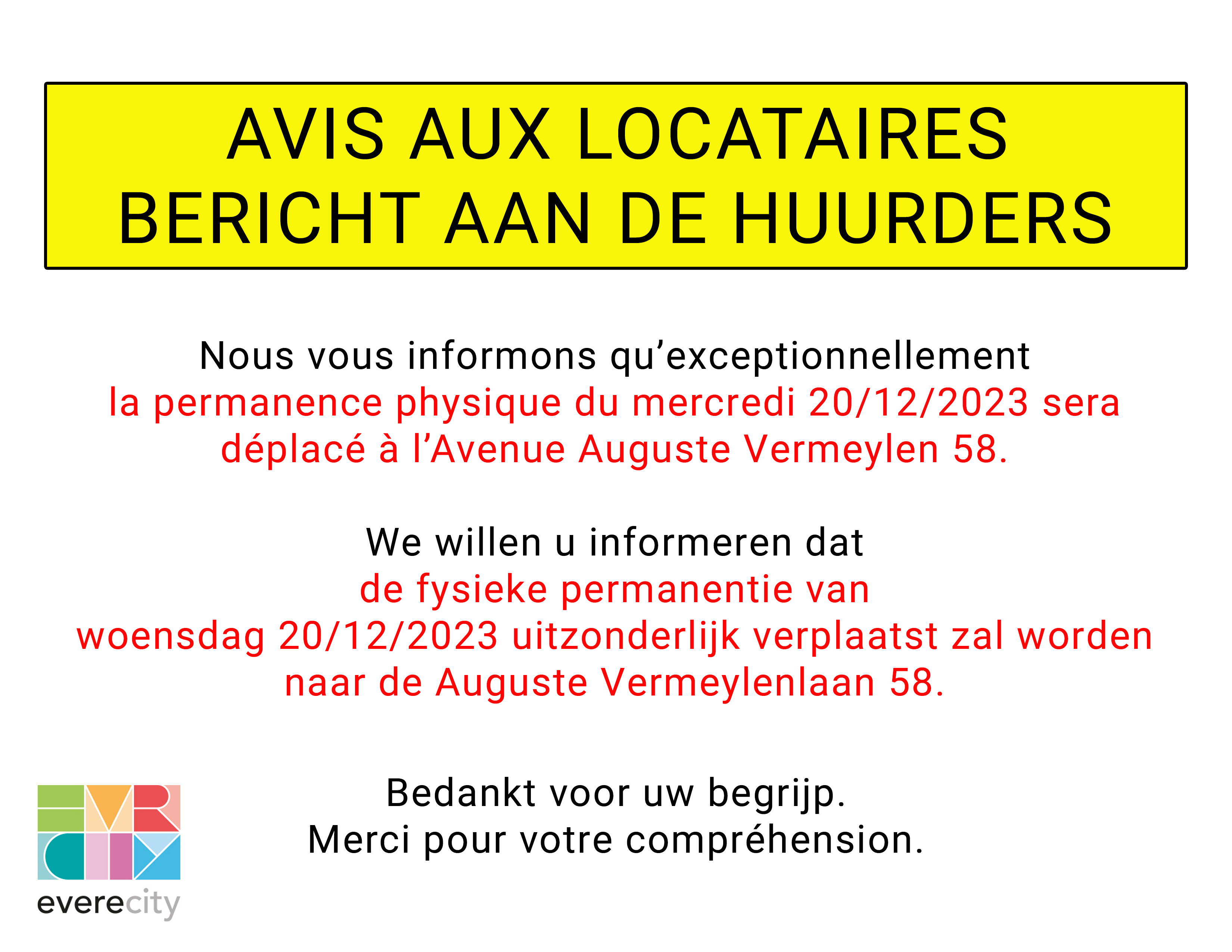 Déplacement permanence locataire FR et NL (web Decembre2023) | E V E R ...